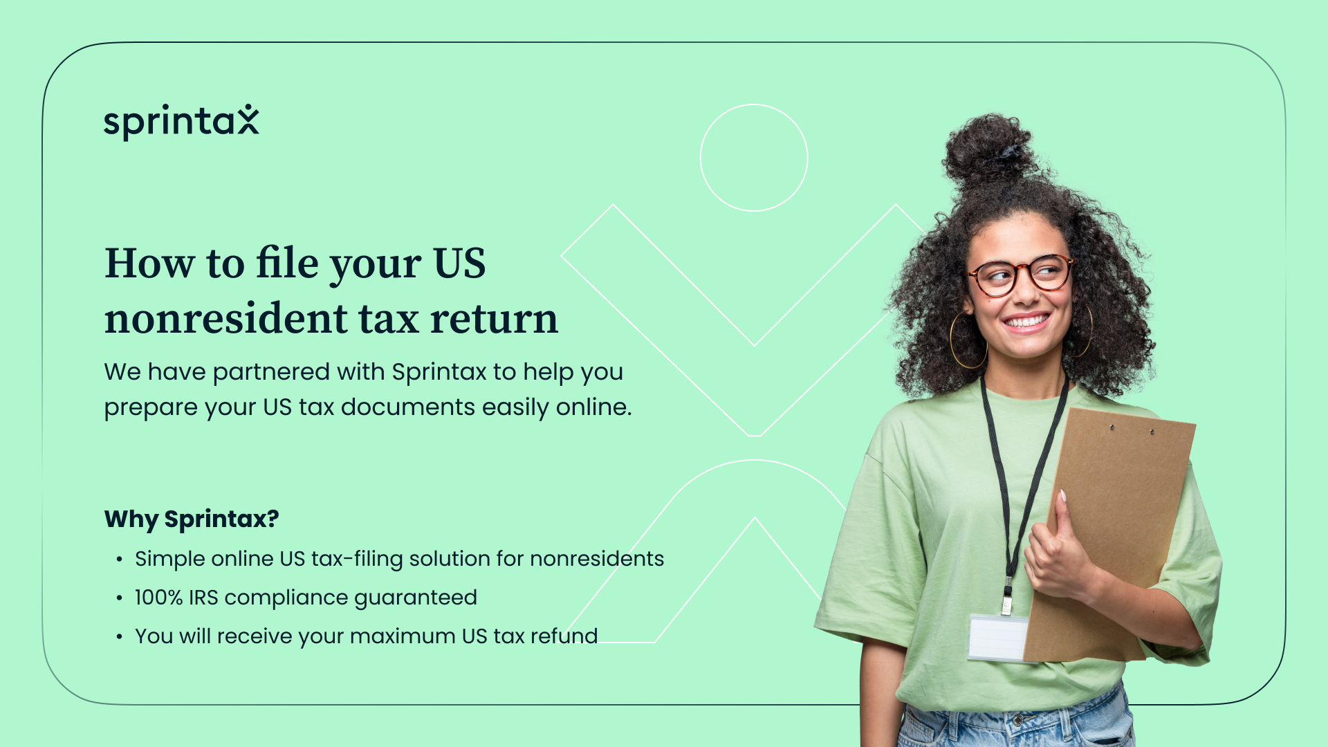 Sprintax Partners Communications Kit - J1s